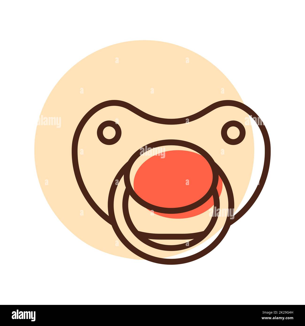 Baby dummy or baby dummy silicone hi-res stock photography and images ...