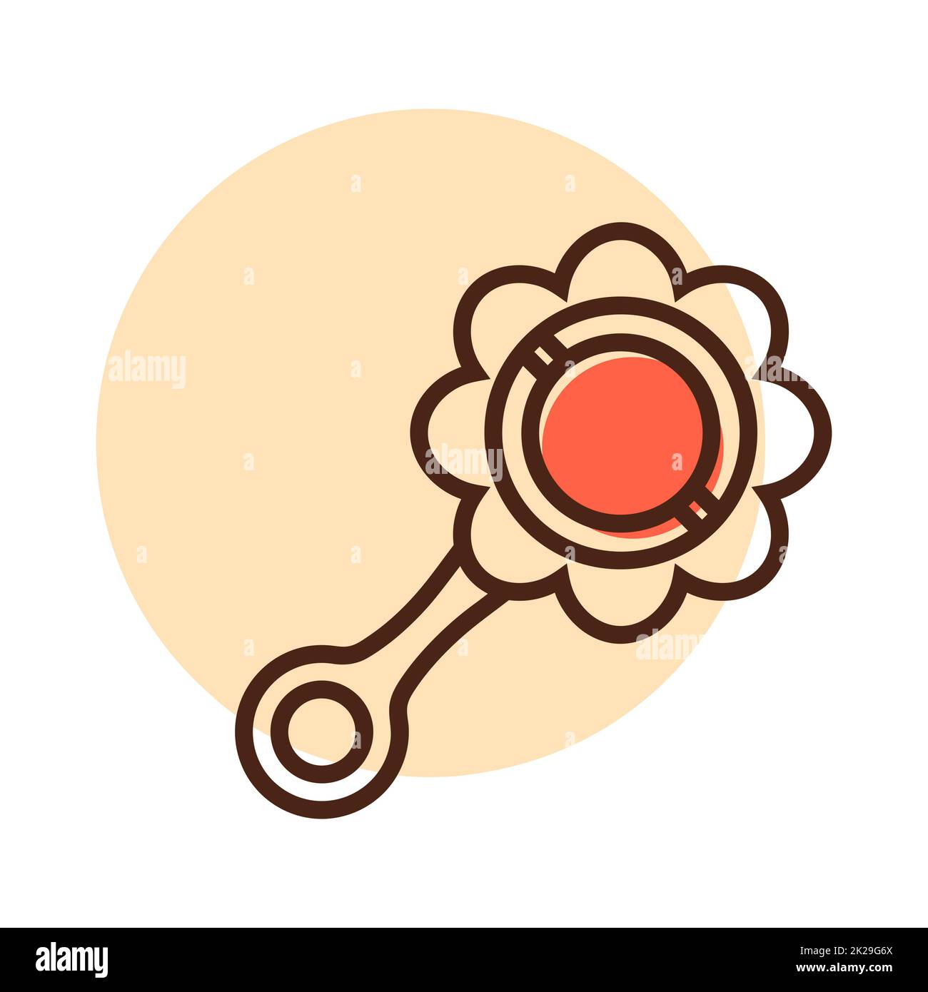 Cute toy ball icon Cut Out Stock Images & Pictures - Alamy