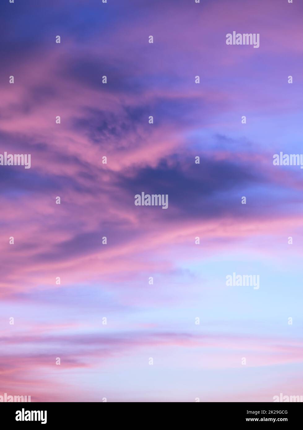 Colorful sunset sky and clouds, abstract nature background Stock Photo ...