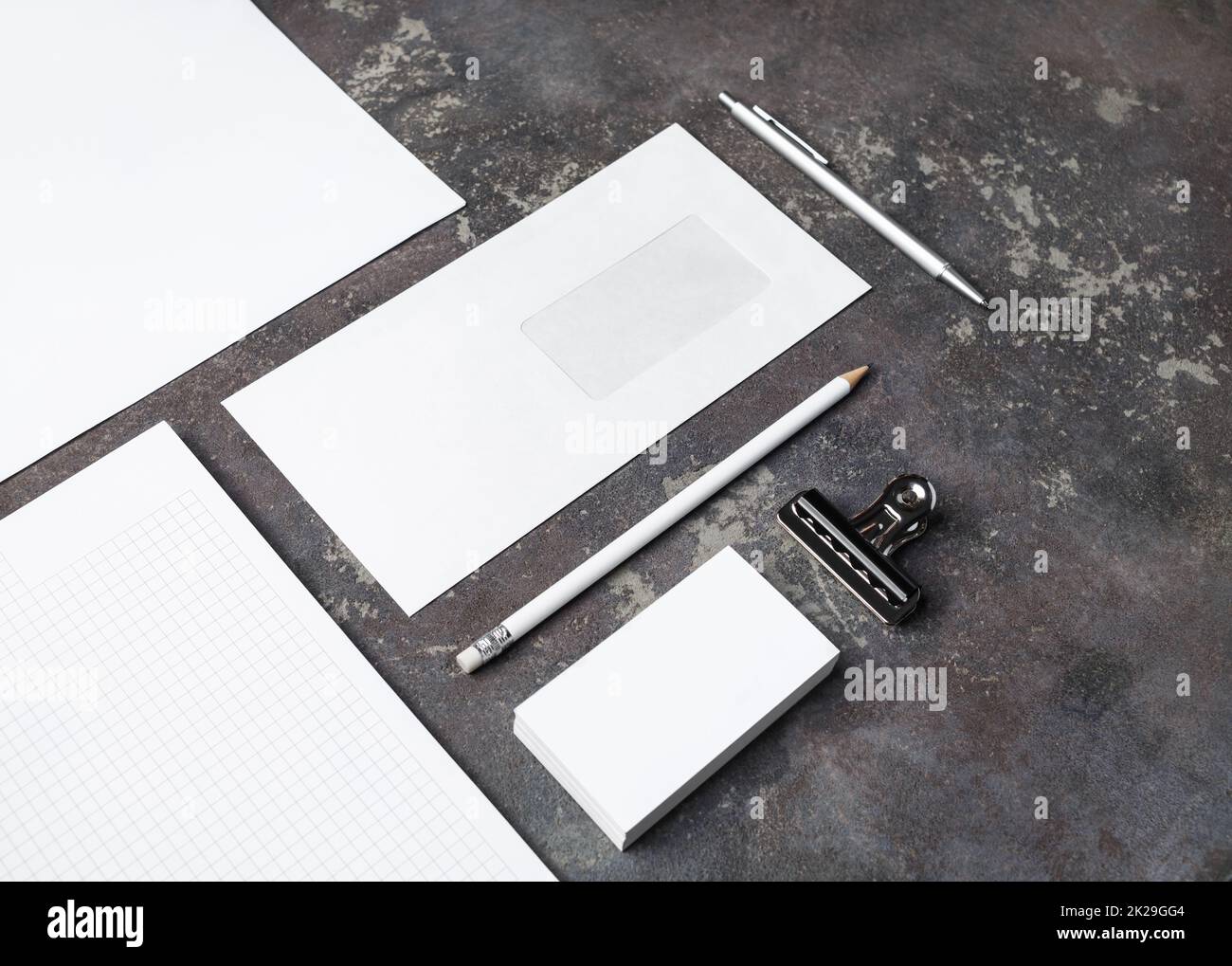 Blank paperwork template hi-res stock photography and images - Alamy