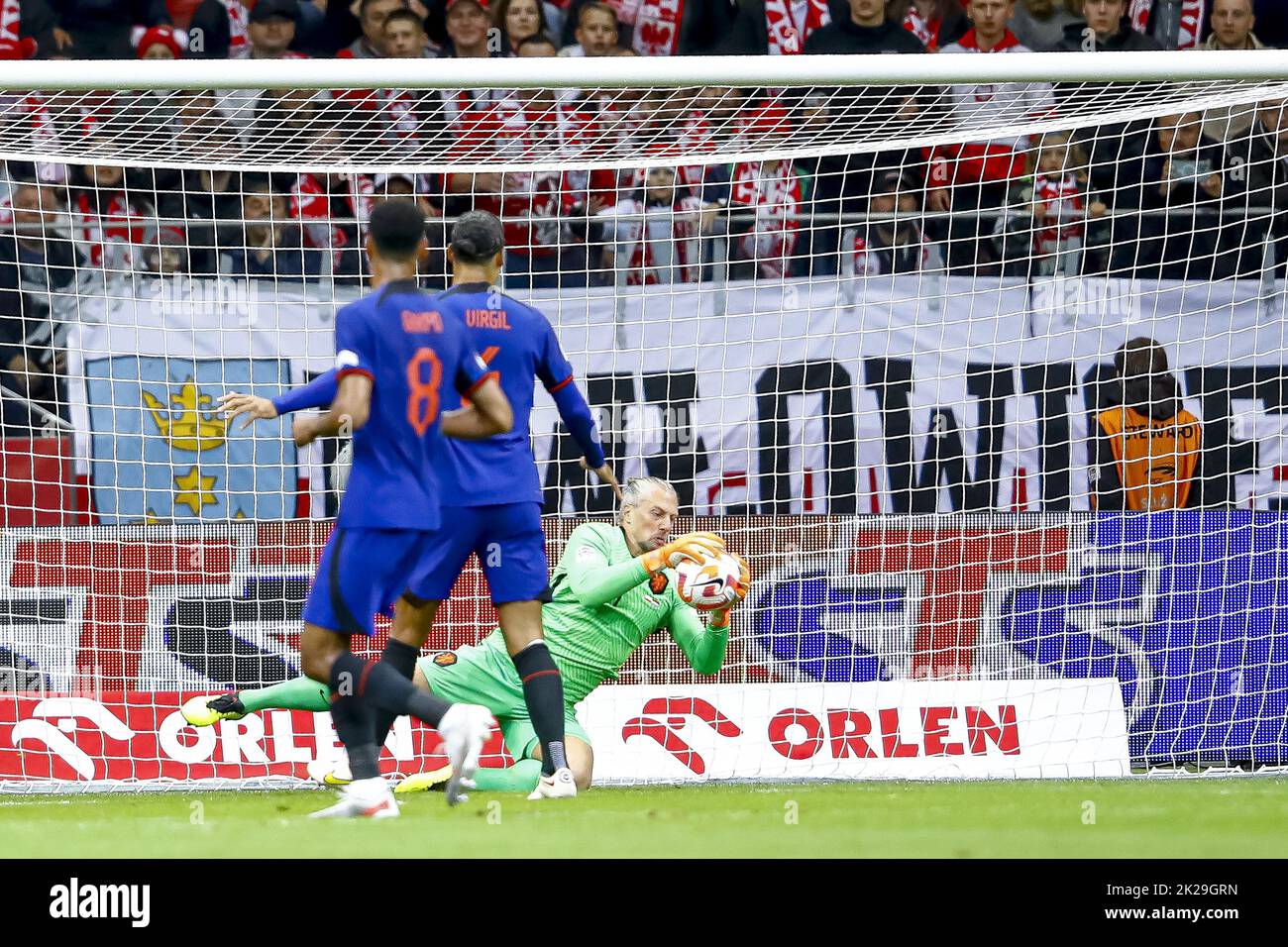 WARSAW, Stadium Narodowy, 22-09-2022 , season 2022 / 2023 , UEFA ...
