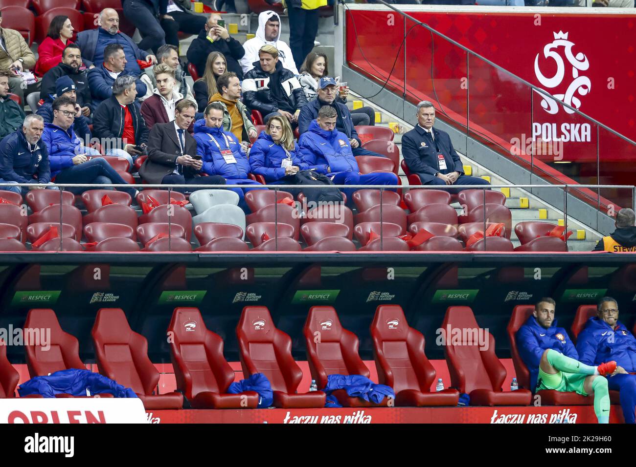 WARSAW, Stadium Narodowy, 22-09-2022 , season 2022 / 2023 , UEFA ...