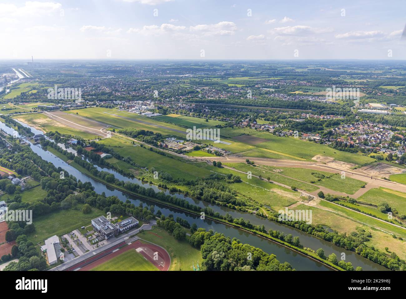 Airfield and datteln hamm canal hi-res stock photography and images - Alamy