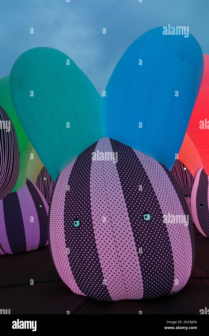 Bournemouth, Dorset UK. 22nd September 2022. Airship Orchestra by Eness ...