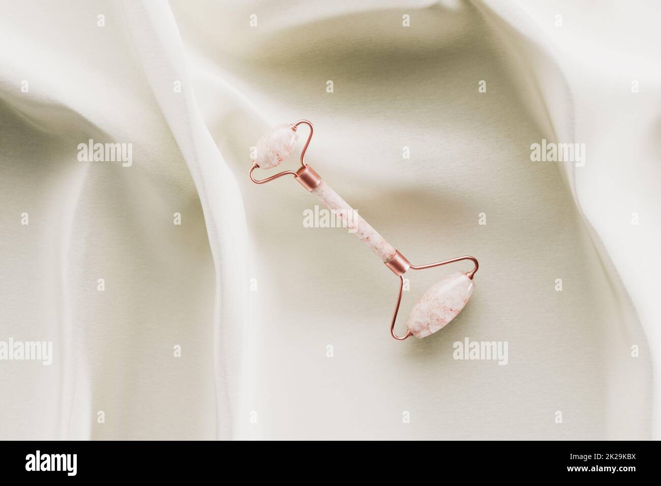 Quartz beauty face roller 3D rendering Stock Photo - Alamy