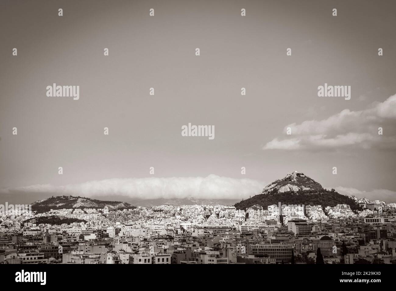 Likavittou Lykabettus and Holy Church of Saint Isidore Athens Greece ...