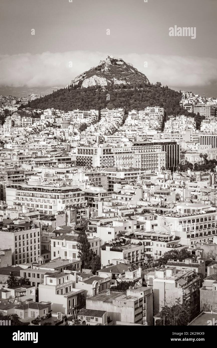 Likavittou Lykabettus and Holy Church of Saint Isidore Athens Greece ...
