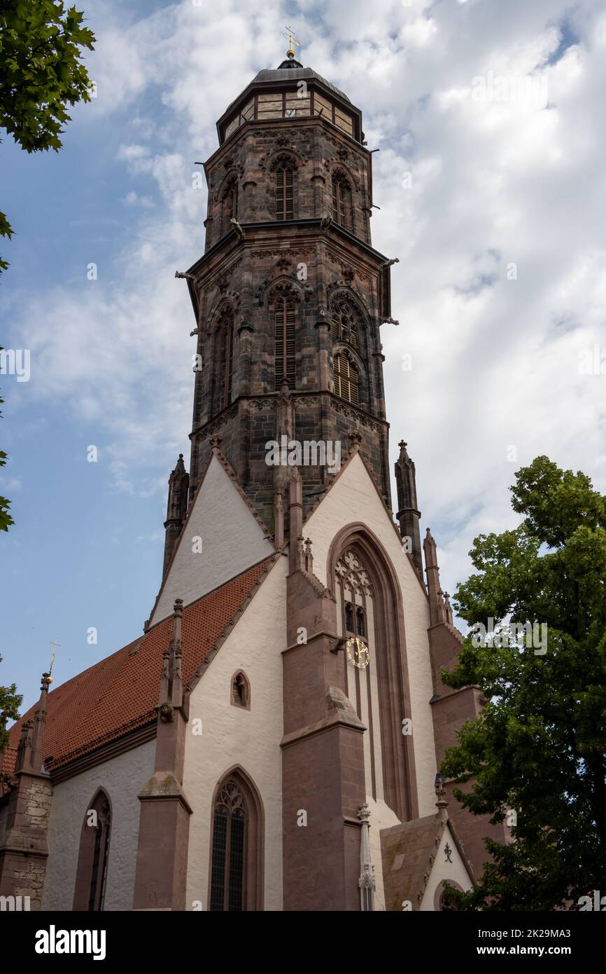 The Evangelical Lutheran parish church of St. Jacobi in the old town of ...