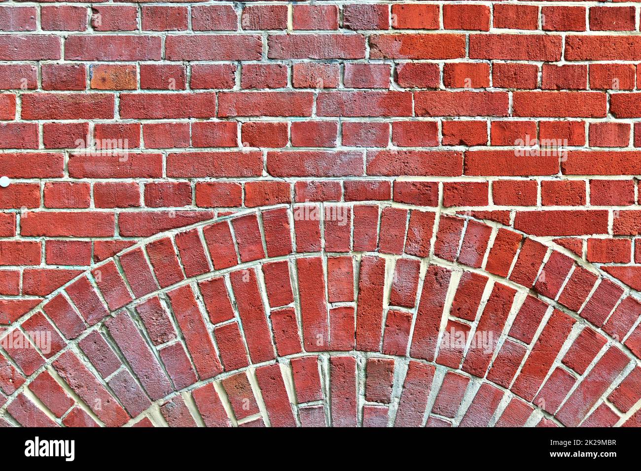 Old brick wall. Texture of old weathered brick wall panoramic ...