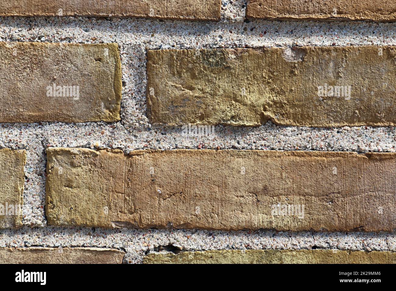 Old brick wall. Texture of old weathered brick wall panoramic ...