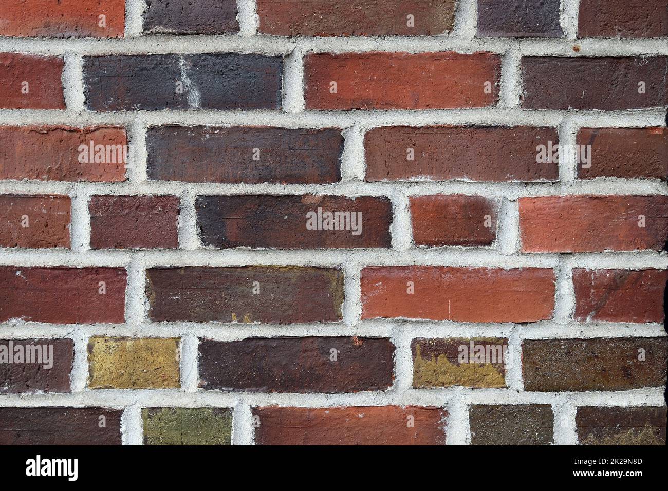 Old brick wall. Texture of old weathered brick wall panoramic ...