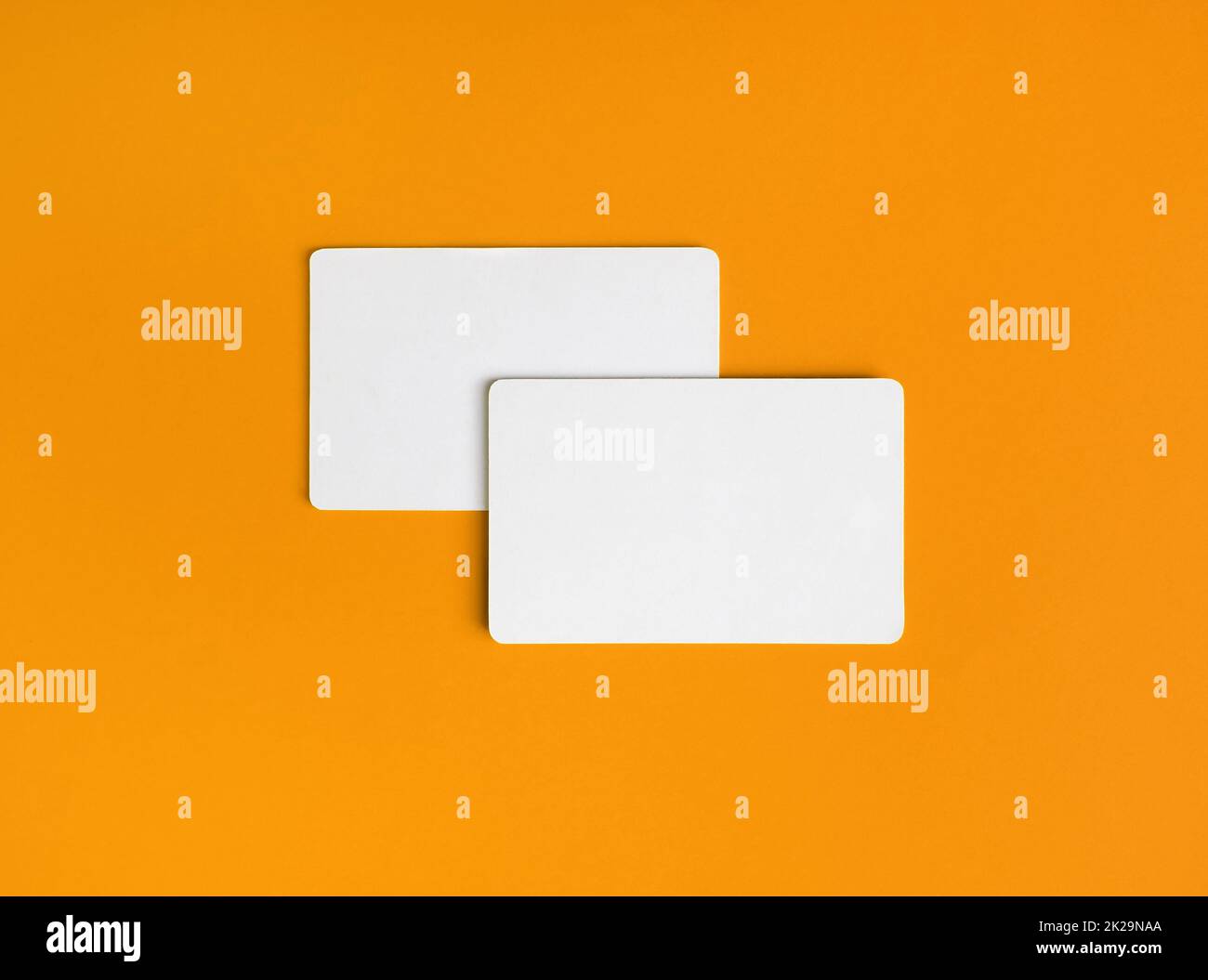 Two business cards Stock Photo - Alamy