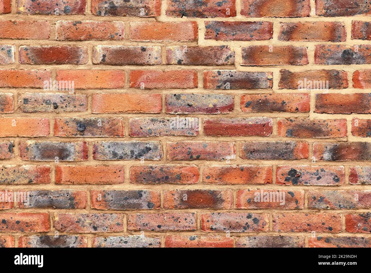 Old brick wall. Texture of old weathered brick wall panoramic ...