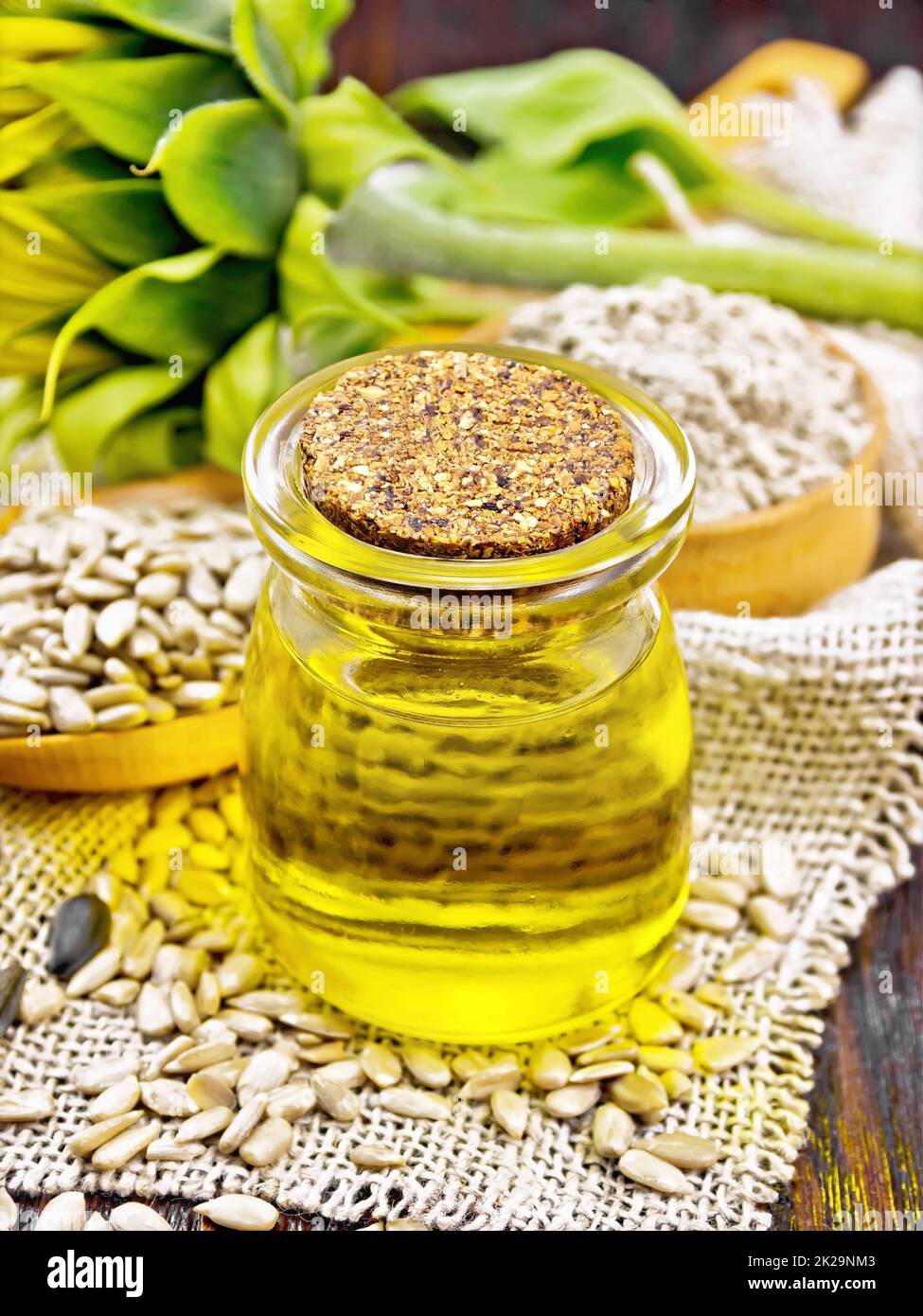 Sunflower oil crop hi-res stock photography and images - Alamy