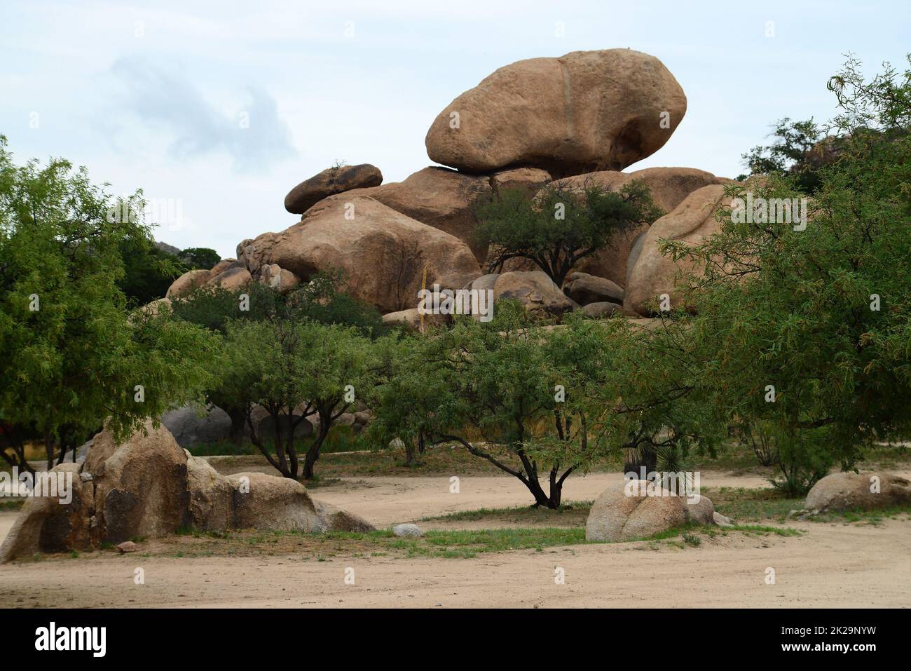 Texas Canyon Sonora Desert Arizona Stock Photo - Alamy