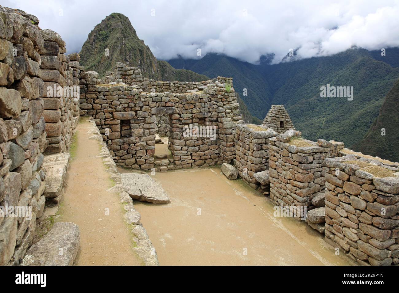 The lost Incan City of Machu Picchu near Cusco. Peru Stock Photo - Alamy