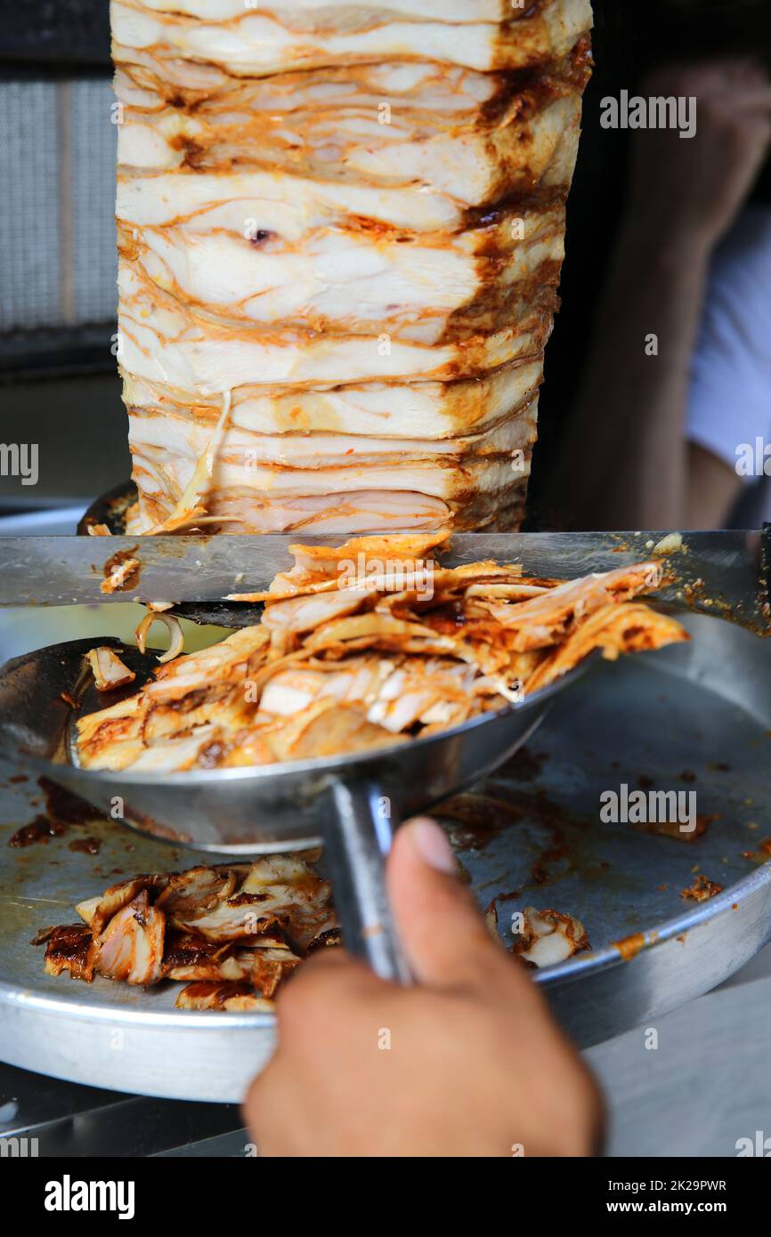 Turkish Doner Kebab Stock Photo - Alamy