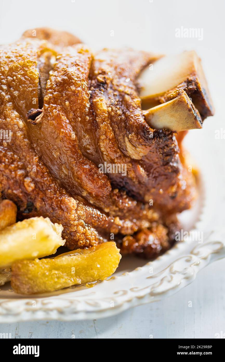 Pork knuckle hi-res stock photography and images - Alamy