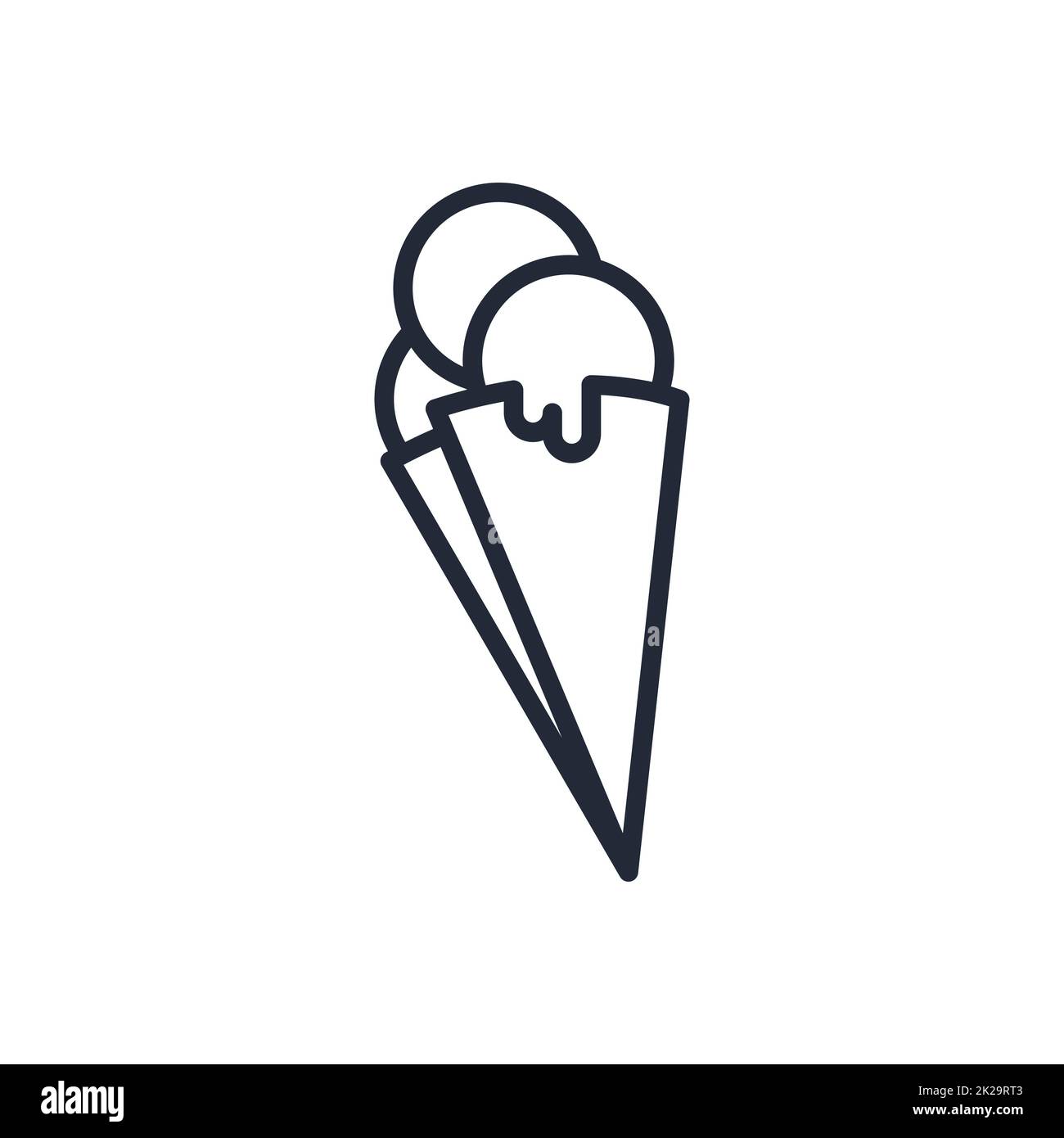 Soft serve black background Cut Out Stock Images & Pictures - Alamy