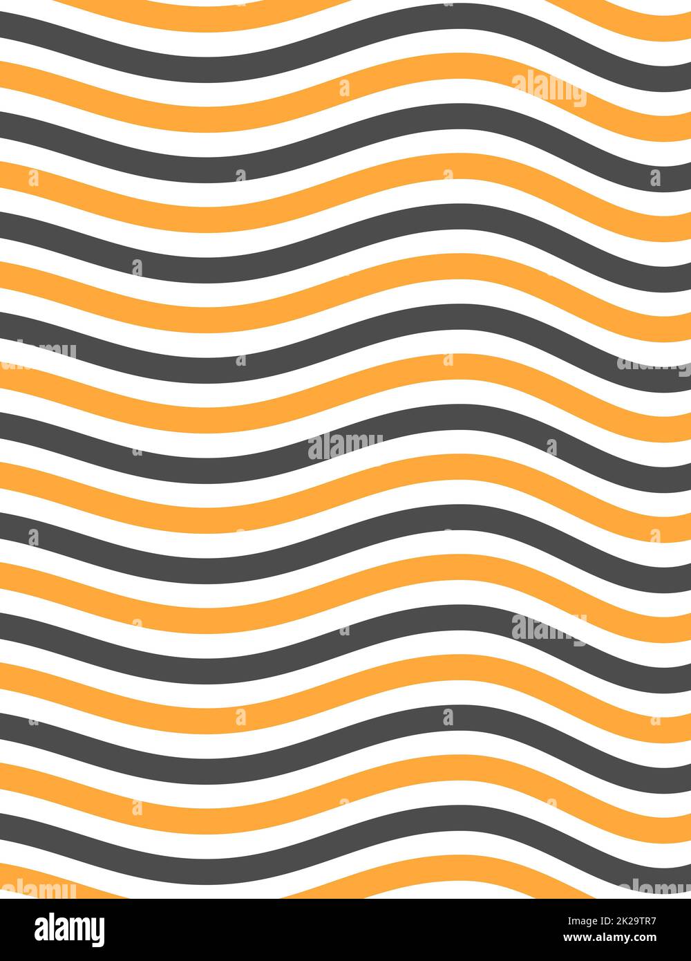 Orange And White Stripes