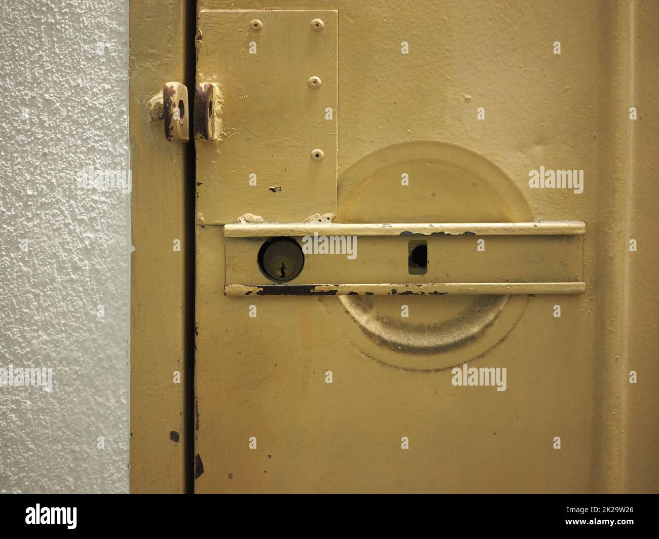 industrial door lock Stock Photo - Alamy