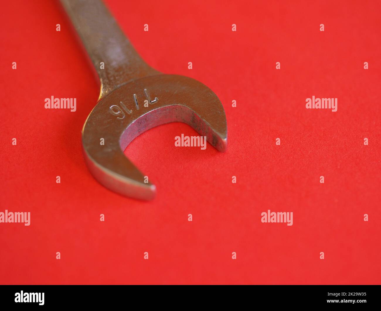 wrench spanner tool Stock Photo - Alamy