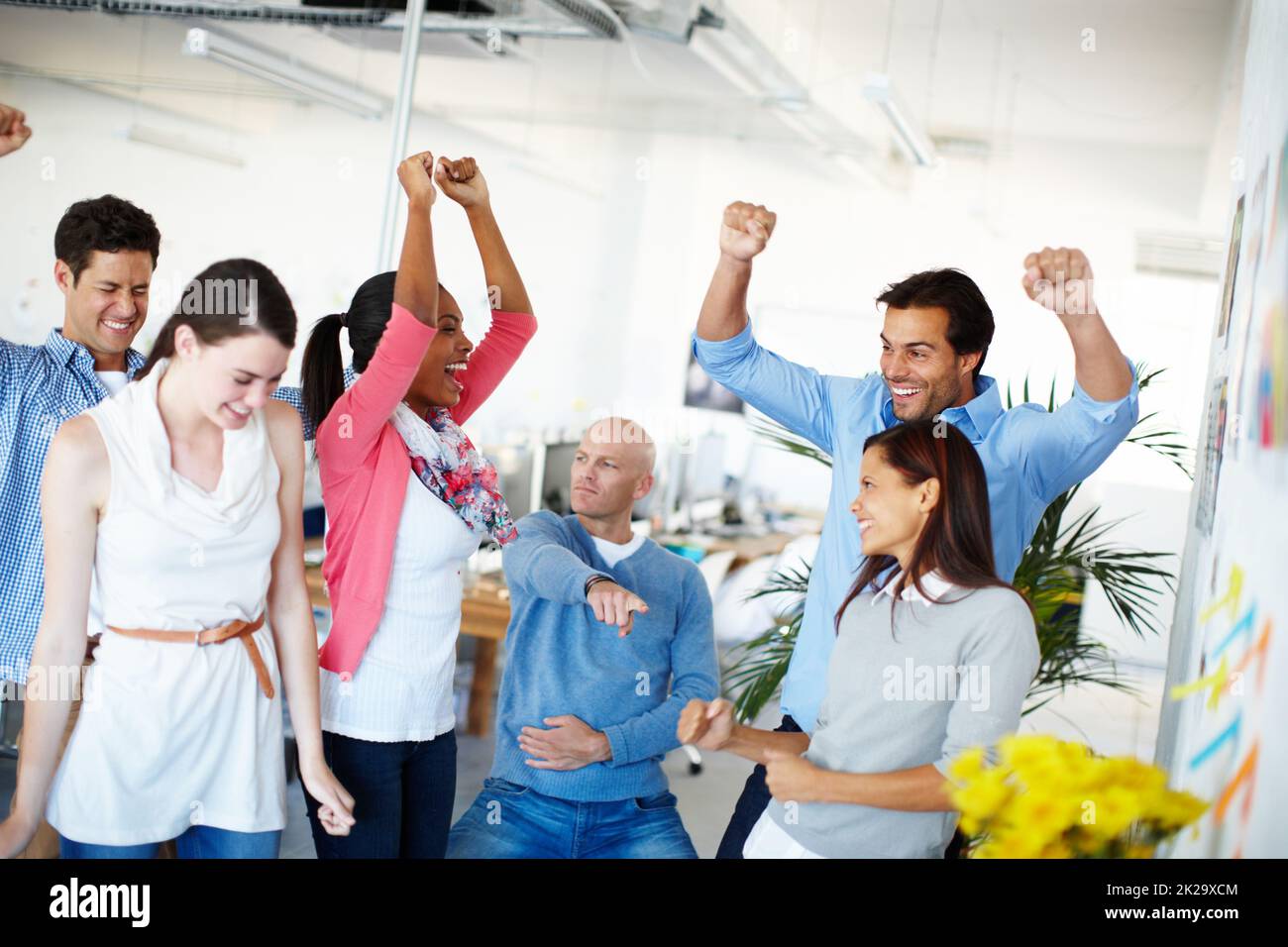 Office dance party hi-res stock photography and images - Alamy