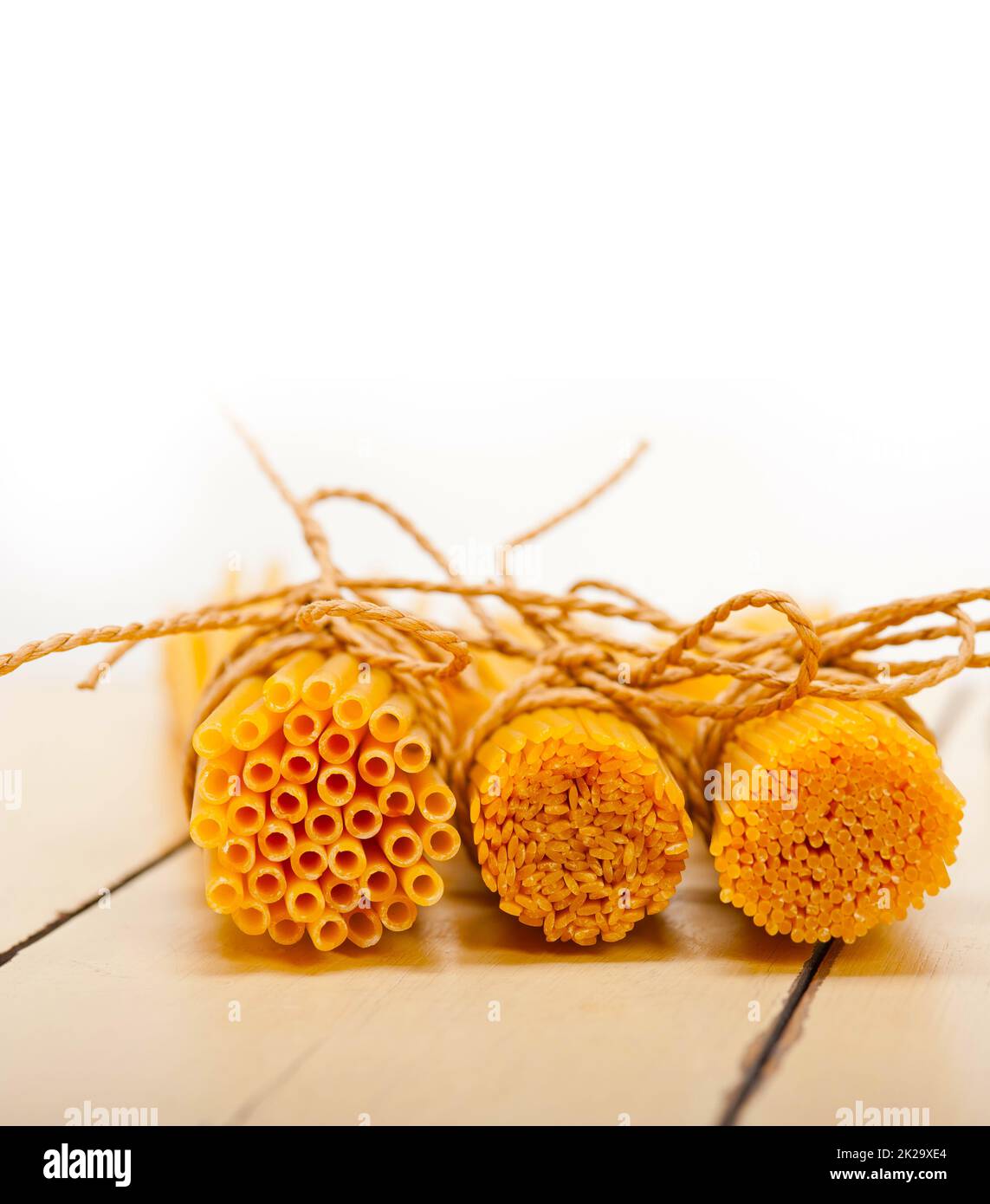 bunch of Italian pasta type Stock Photo - Alamy