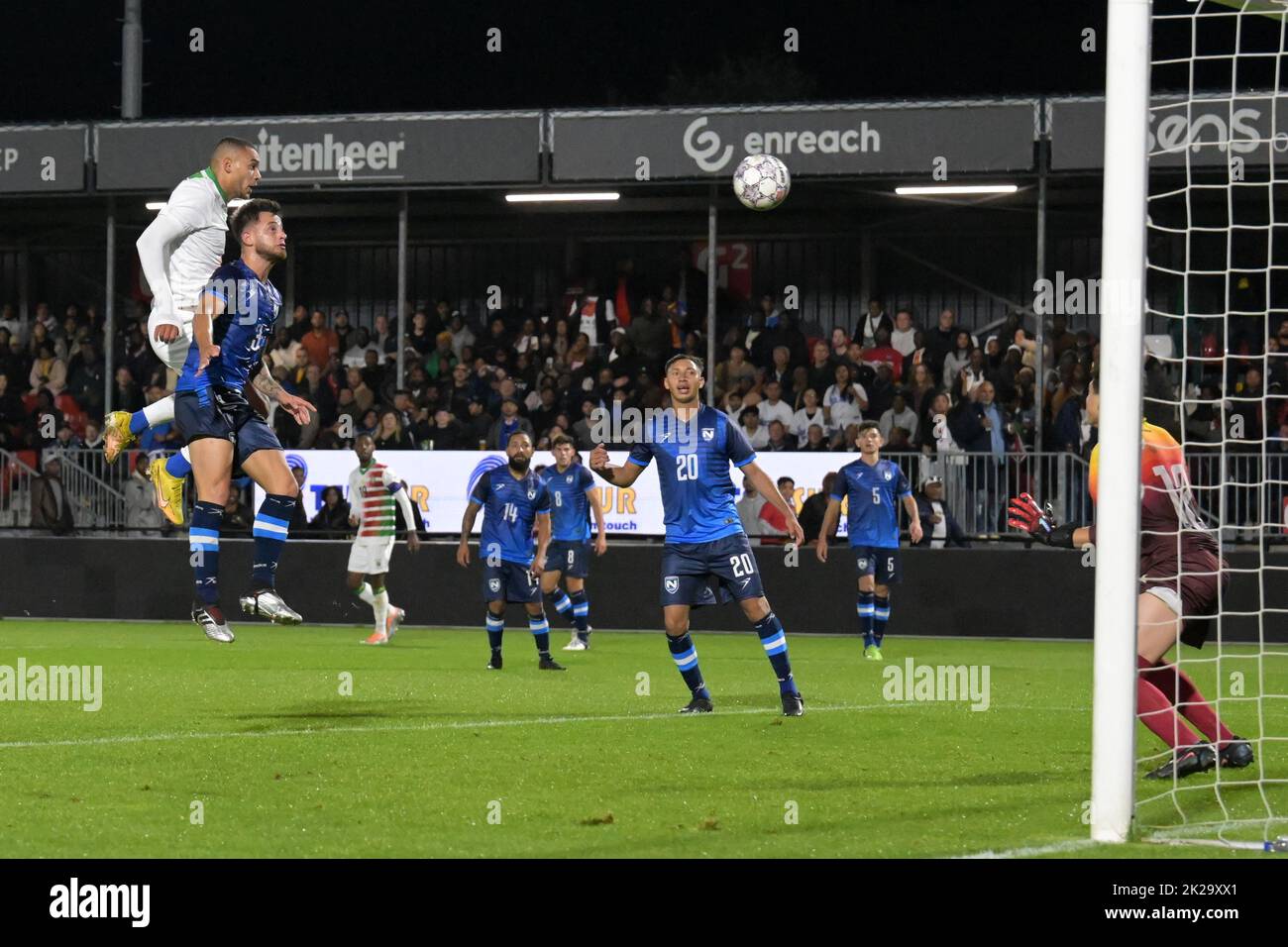 Almere, Netherlands., September 22, 2022, Jeredy Hilterman of Suriname ...