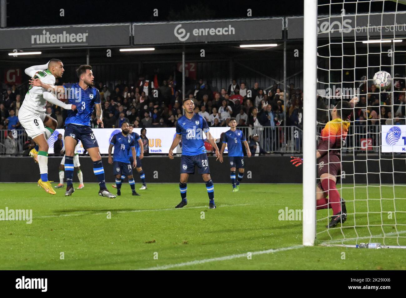Almere, Netherlands., September 22, 2022, Jeredy Hilterman of Suriname ...