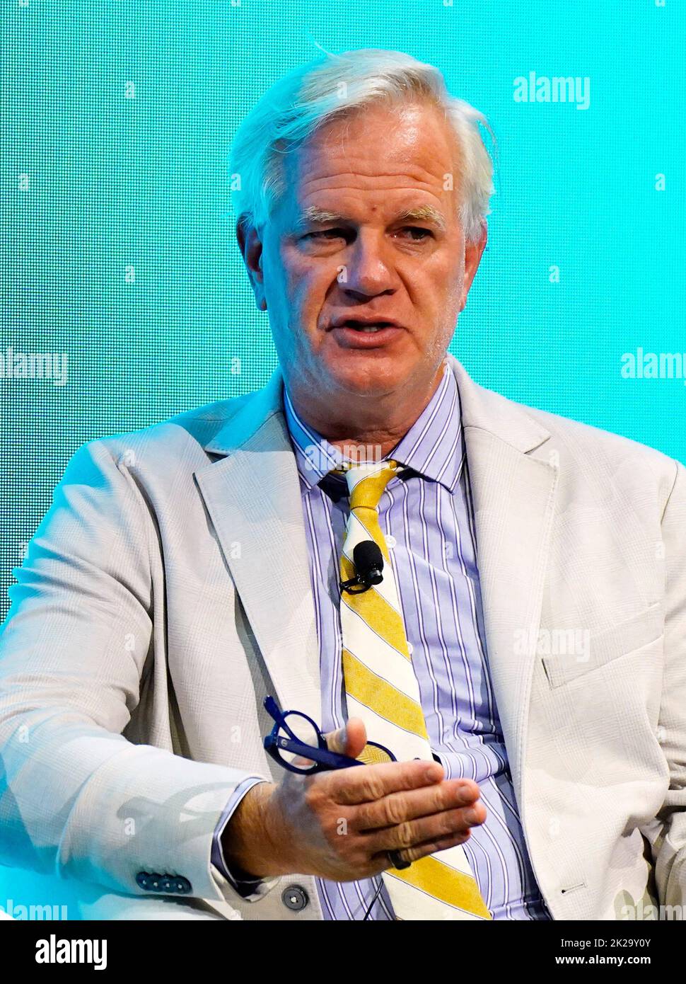 09/18/2022 New York, New York Jay Collins speaks onstage at The ...