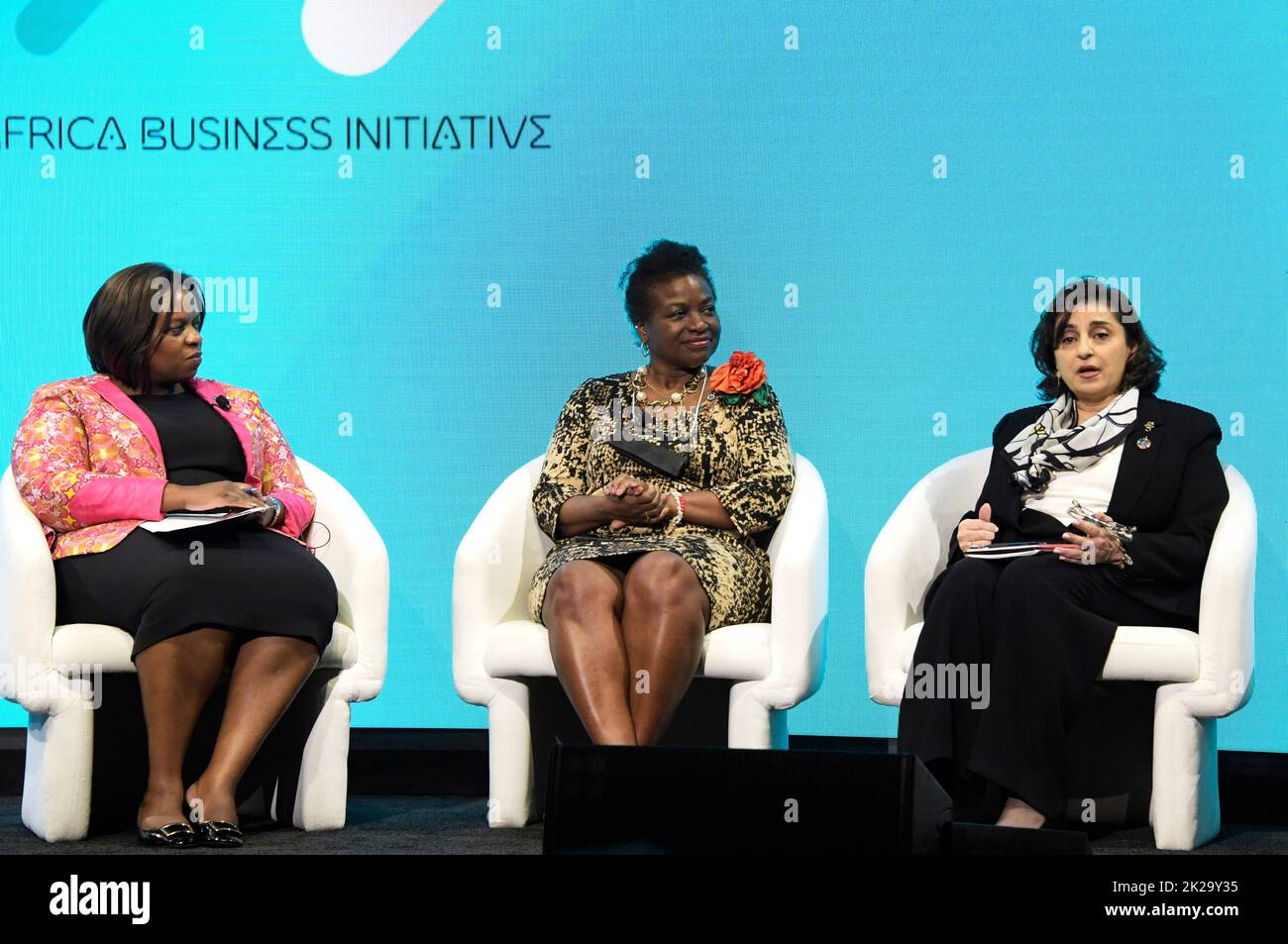 09/18/2022 New York, New York Sanda Ojiambo, Dr. Natalia Kanem and ...