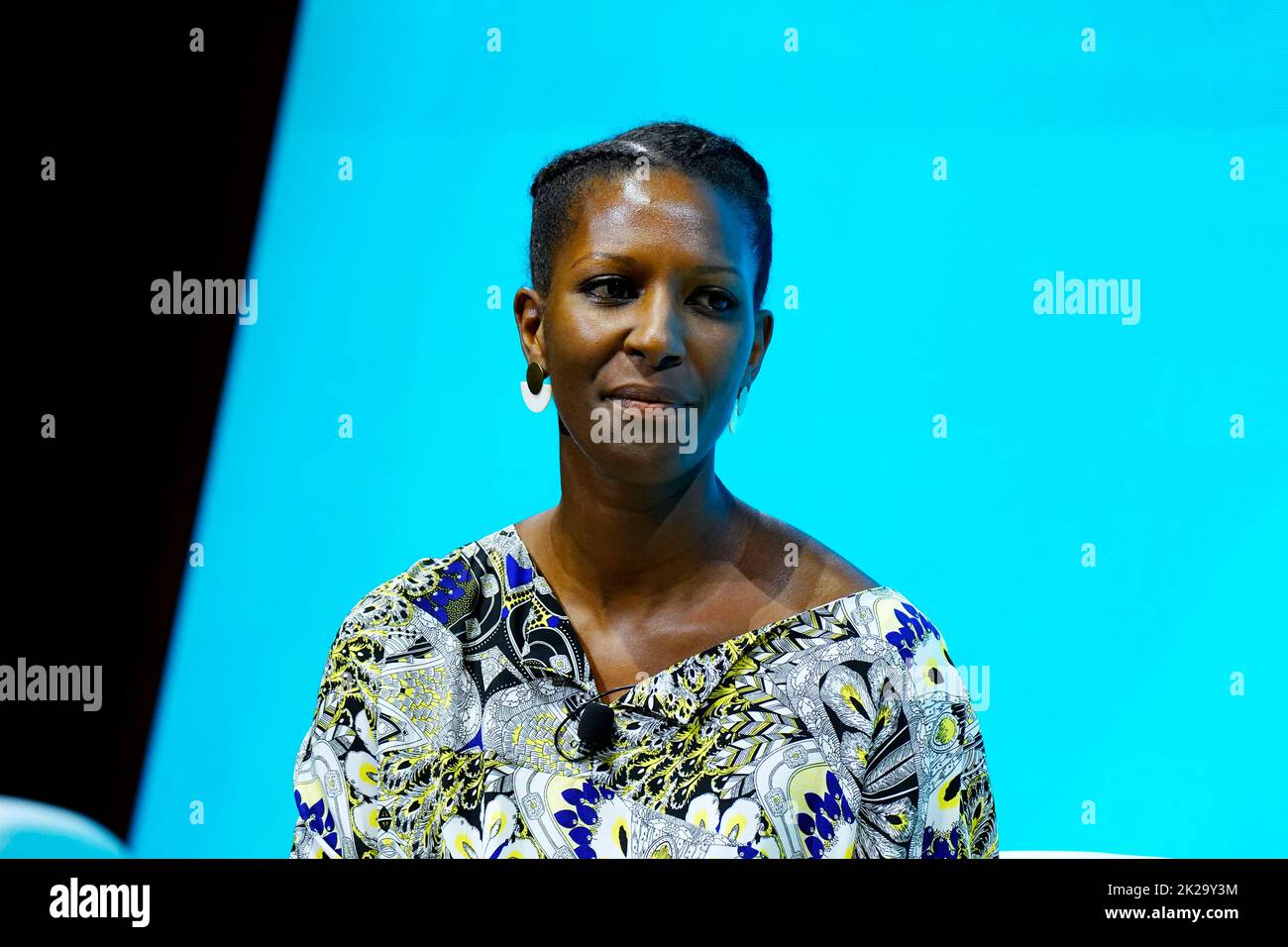 09/19/2022 New York, New York Eloine Barry speaks onstage at The ...