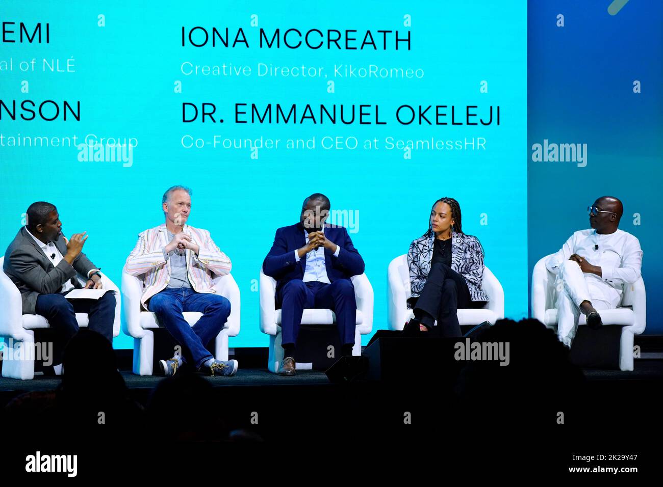 09/19/2022 New York, New York Yinka Adegoke, Grant Johnson, Dr ...