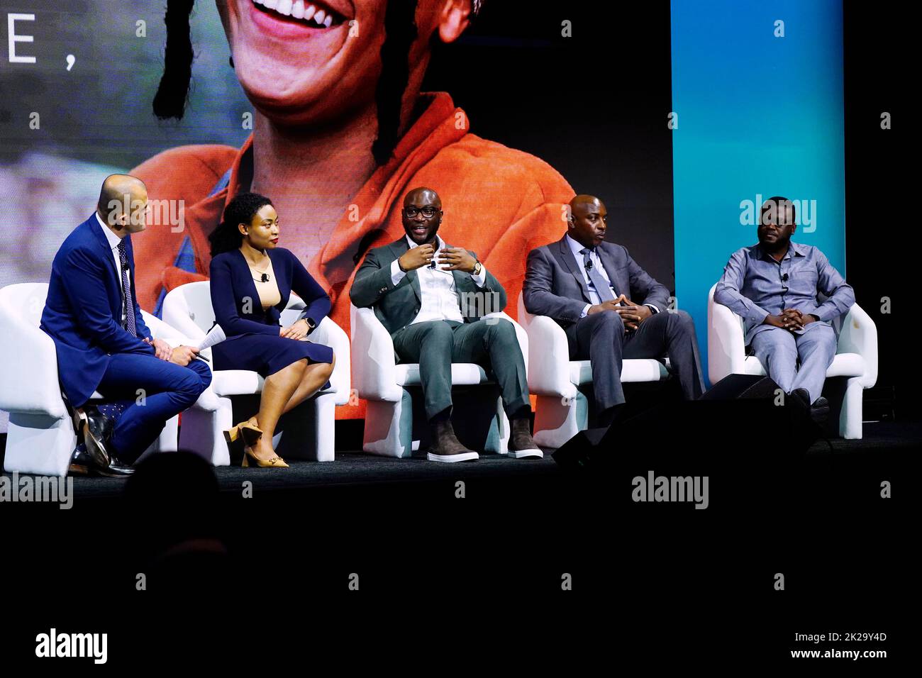 09/19/2022 New York, New York Nitin Gajria, Dineo Lioma, Dr. Abasi Ene ...