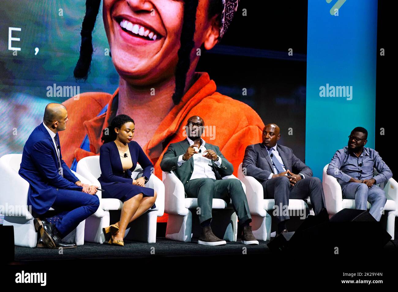 09/19/2022 New York, New York Nitin Gajria, Dineo Lioma, Dr. Abasi Ene ...