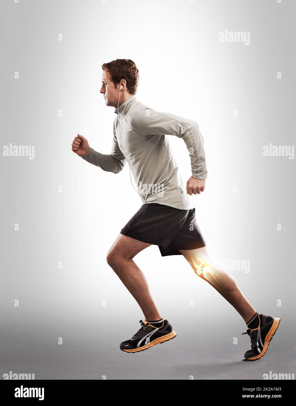 Theres risk of injury in every sport. Cropped shot highlighting a ...