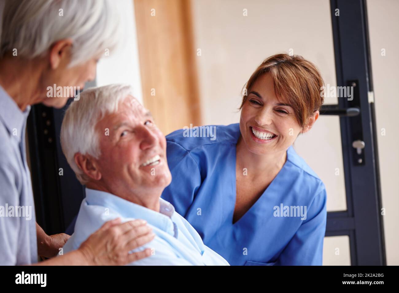 Receiving medical care hi-res stock photography and images - Alamy