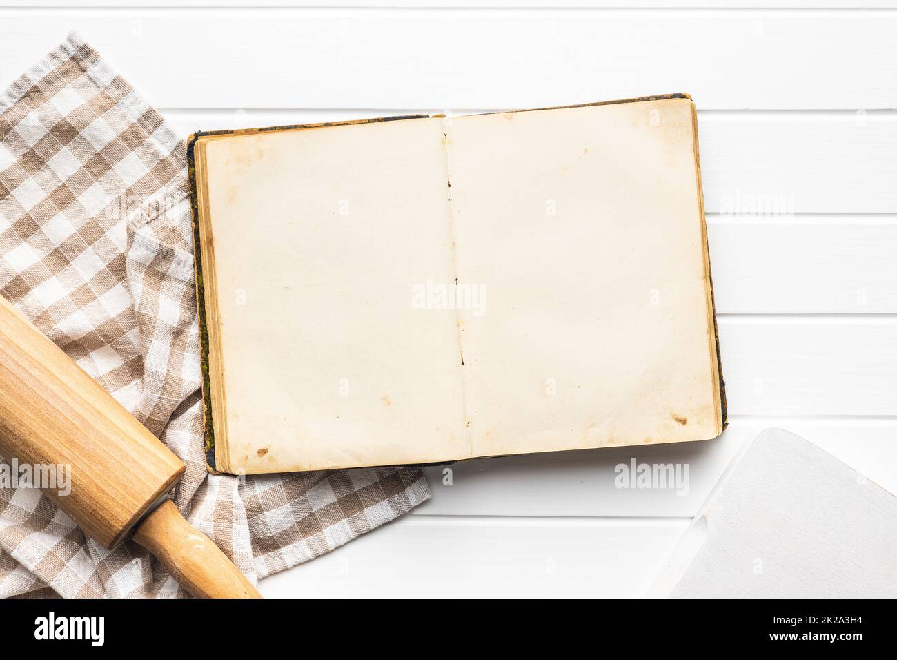 Recipe book blank recipe page hi-res stock photography and images - Alamy