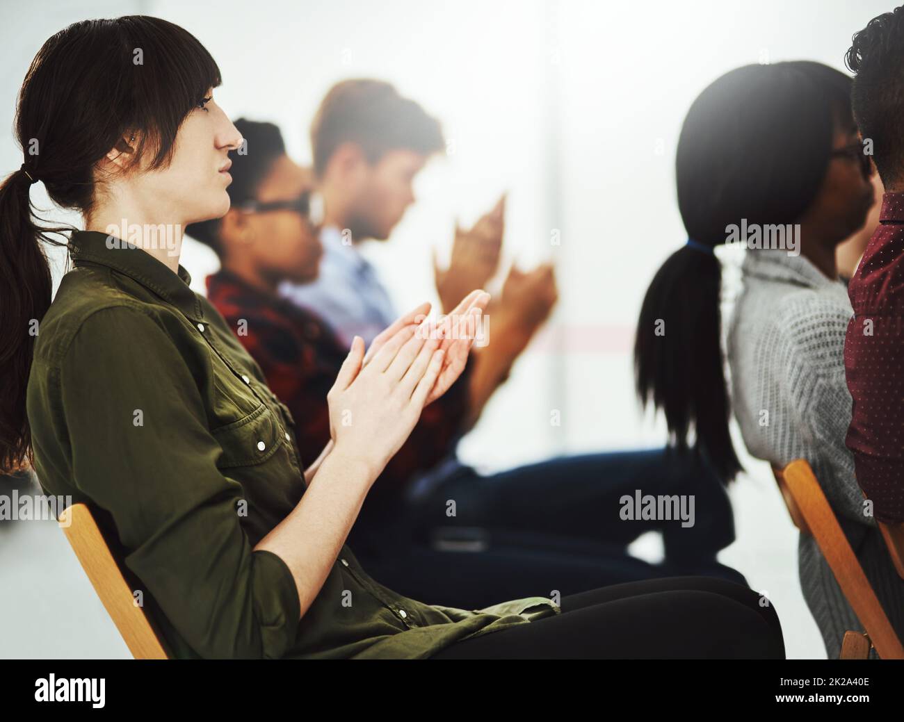 Applause clapping hands hi-res stock photography and images - Alamy