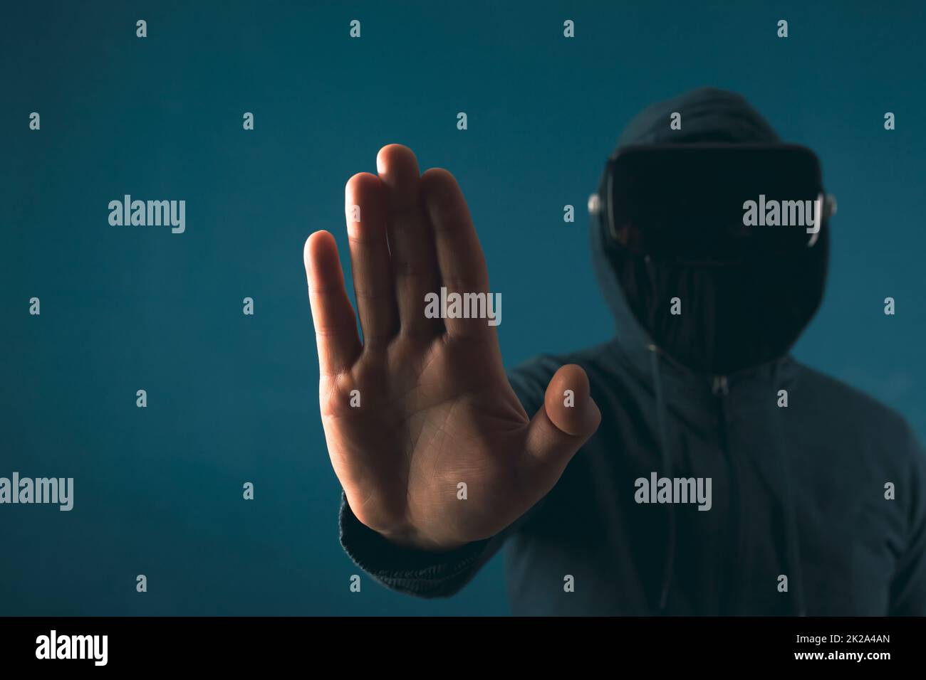 Metaverse Technology concept. Virtual augmented reality on social ...