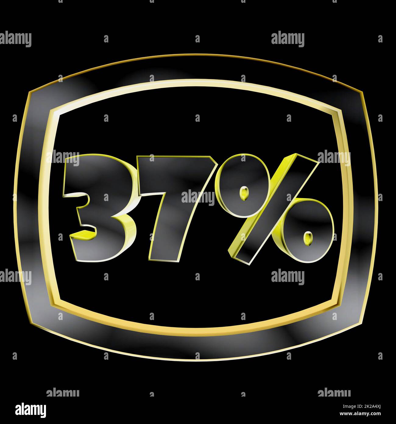 3d number 37 hi-res stock photography and images - Alamy