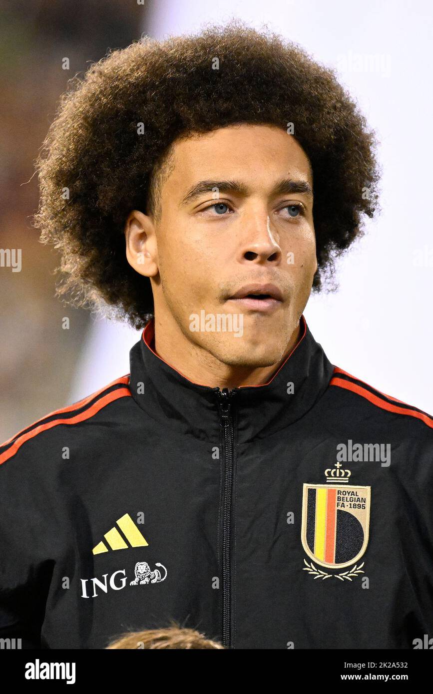 Brussels, Belgium, 22 September 2022, Belgium's Axel Witsel pictured at ...