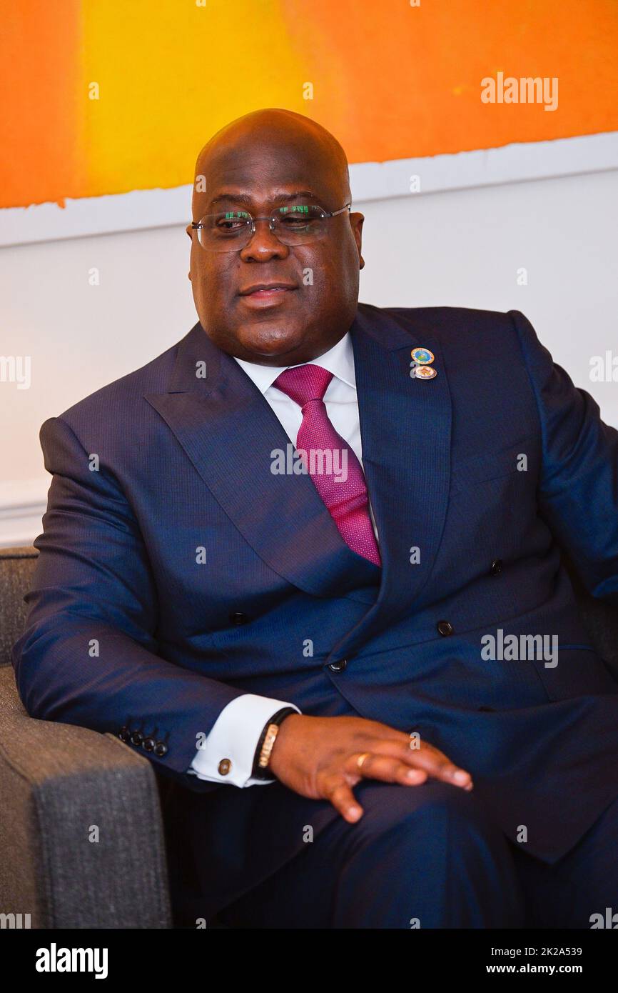 New York City, United States of America, 22/09/2022, DRC Congo ...