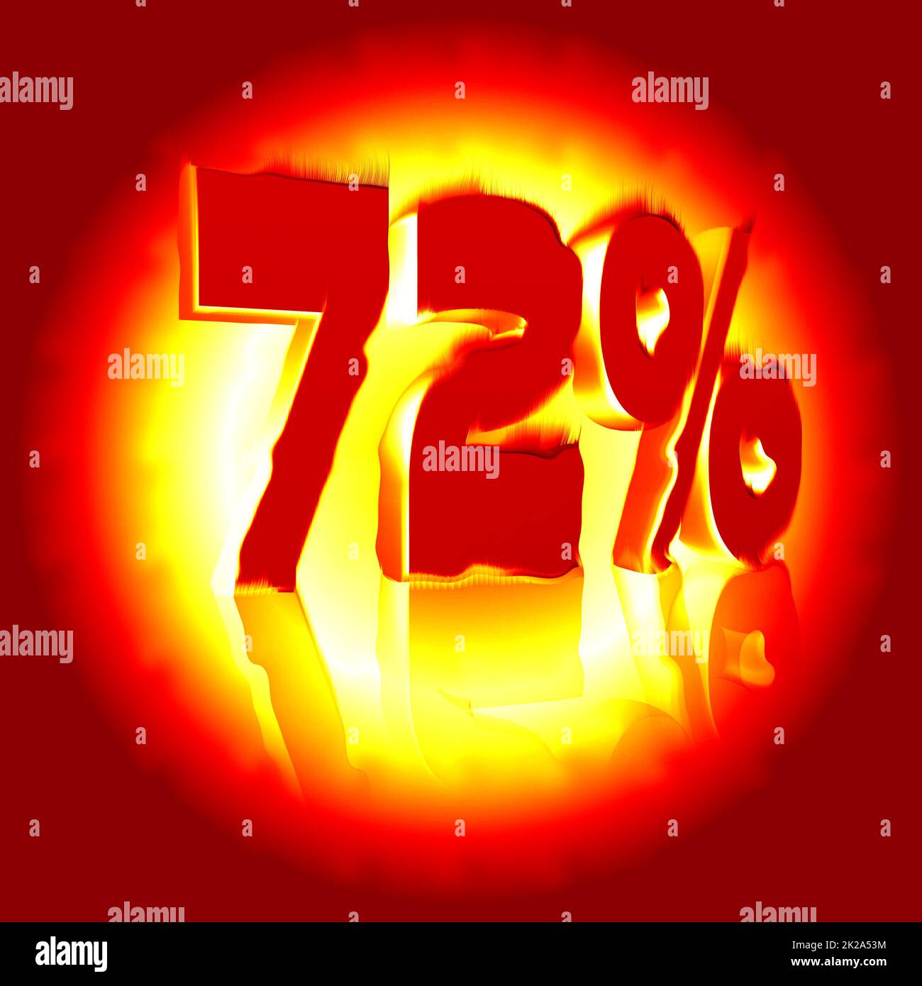 3d number 72 hi-res stock photography and images - Alamy