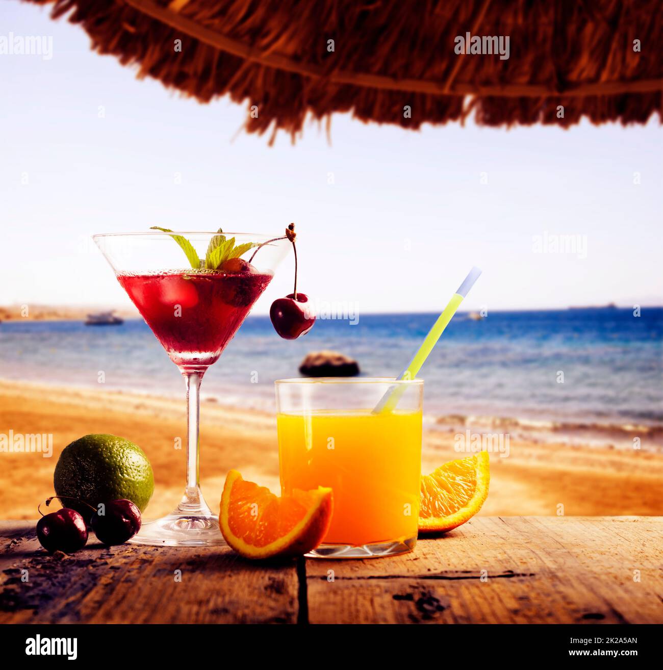 Summer party cocktails shot hi-res stock photography and images - Alamy