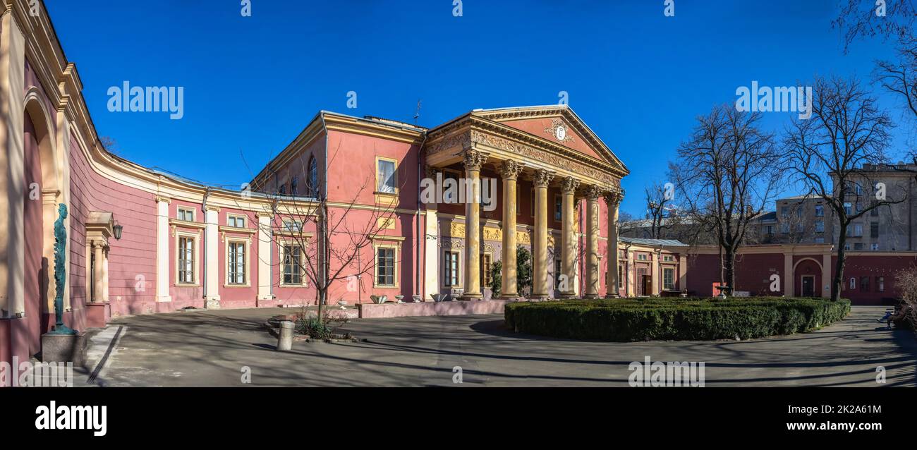 Odessa Art Museum and picture gallery in Ukraine Stock Photo - Alamy