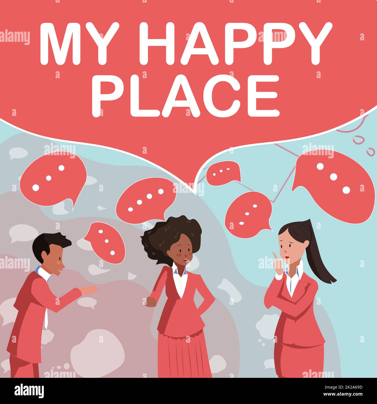 Writing displaying text My Happy Place. Concept meaning something nice ...