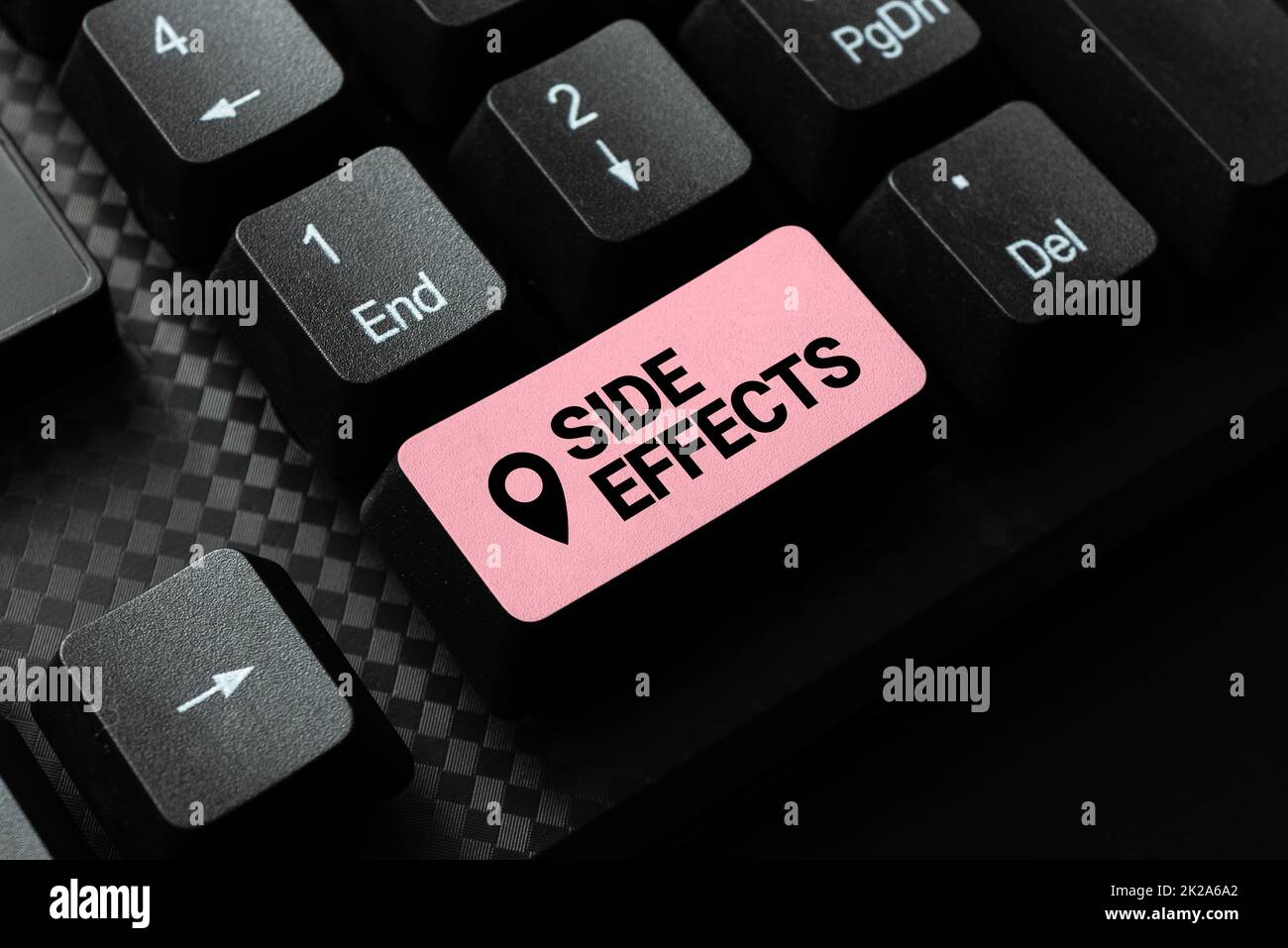 Text sign showing Side Effects. Word Written on Typically undesirable ...