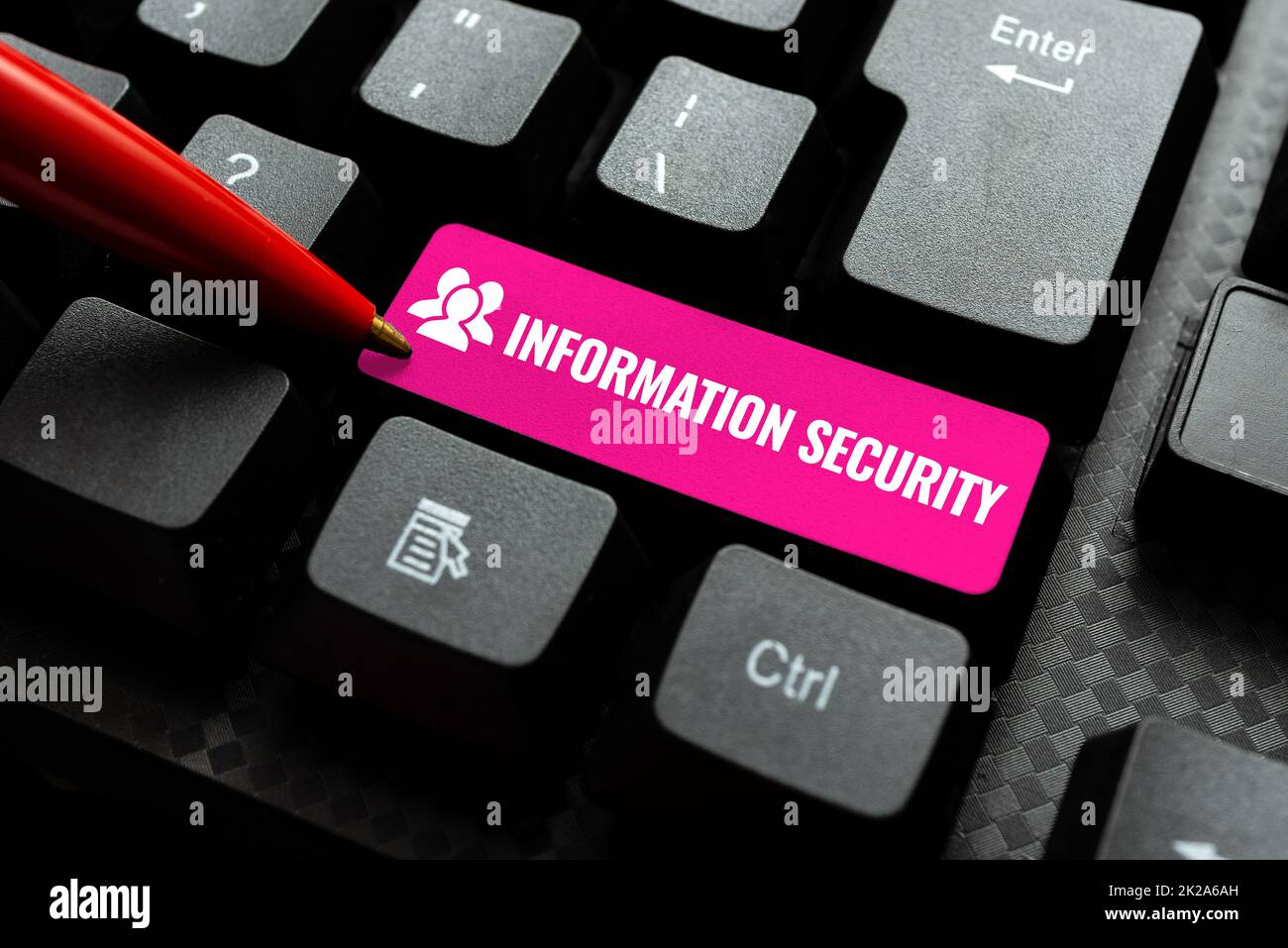 Inspiration Showing Sign Information Security Word Written On Being
